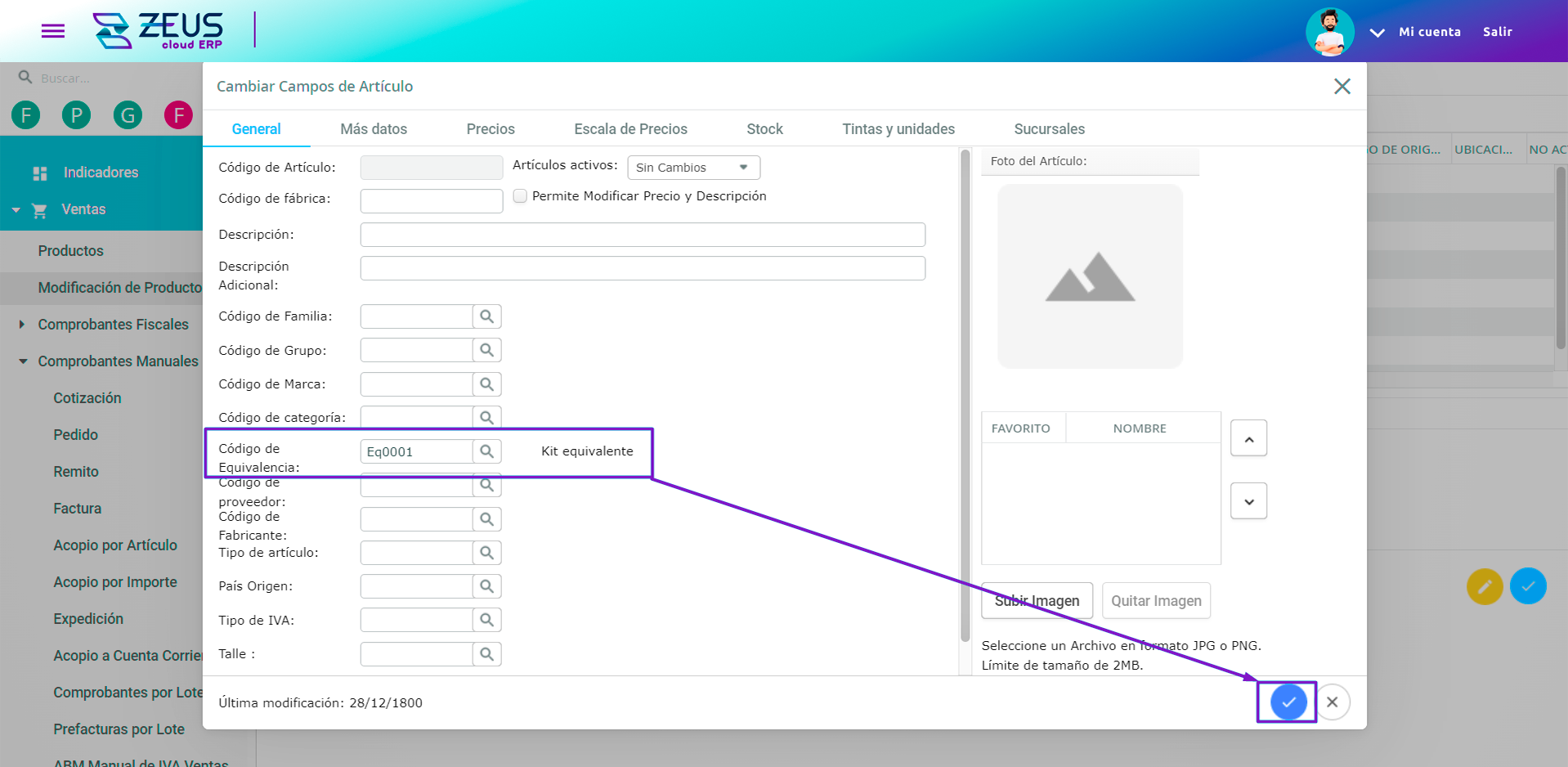 Plataforma de Ayuda | ZEUS ERP & POS
