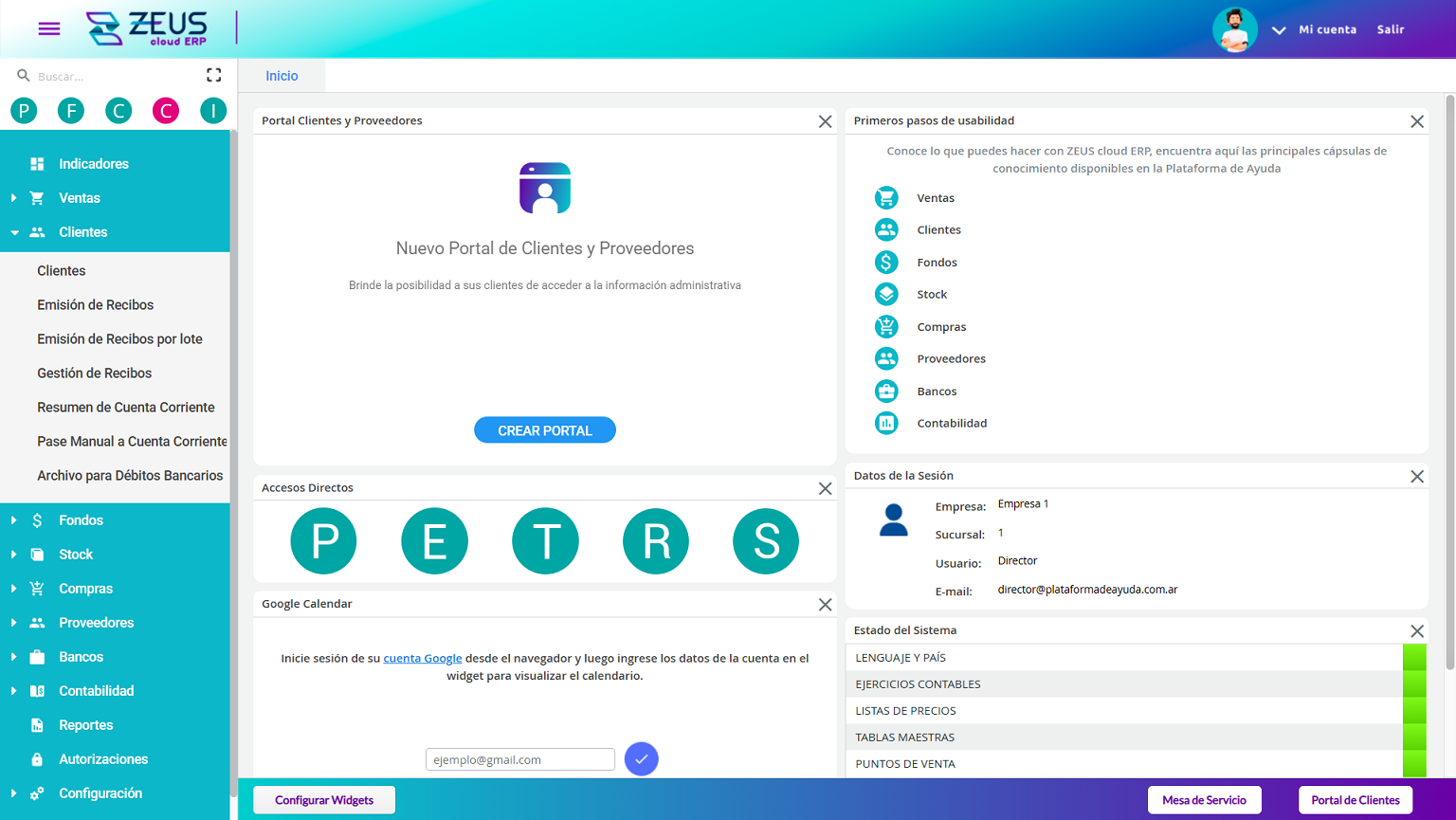 Soporte y Guías de Usuario - Plataforma de Ayuda ZEUS ERP & POS